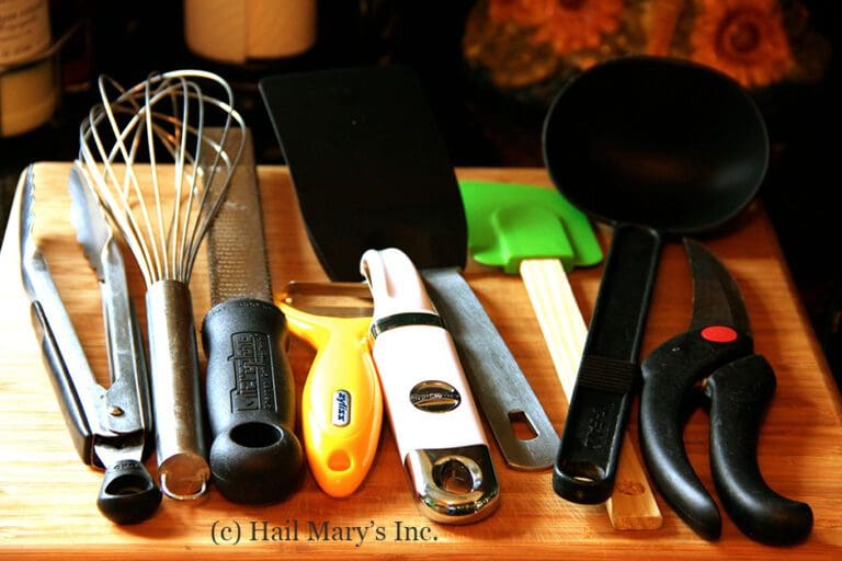 How to: stock your kitchen with tools - Hail Mary Food of Grace