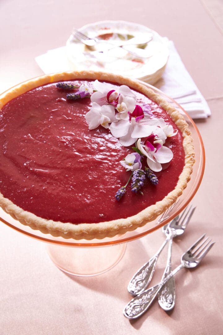 Raspberry-Lemon Tart - Hail Mary Food of Grace